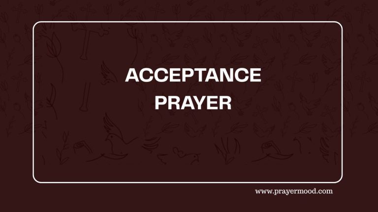 30 Acceptance Prayers That Brings Calm, Clarity, and Emotional Freedom ...