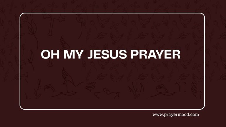 Oh My Jesus’ Prayer: 30 Prayers for Mercy and Transformation of Heart