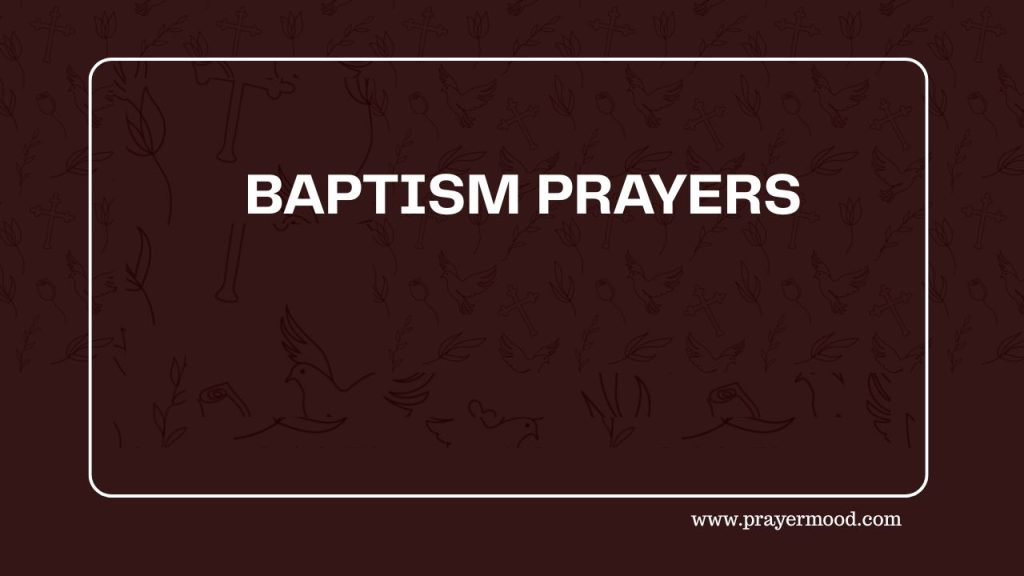 Baptism Prayer That Activates New Life: 30 Powerful Prayers for ...