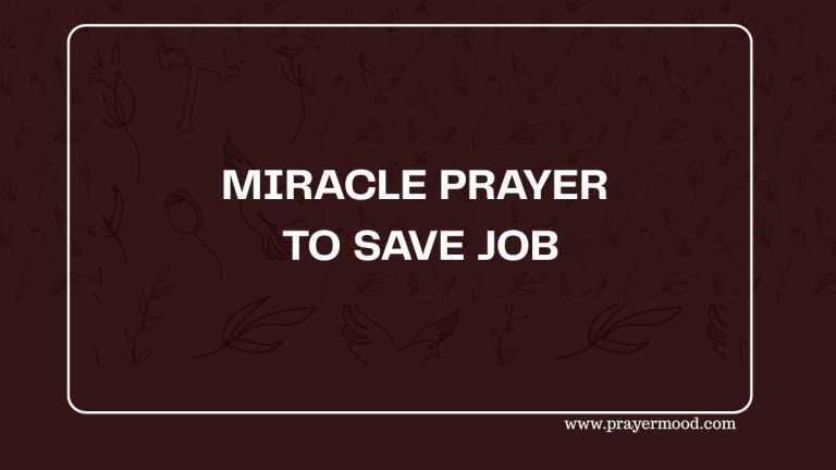 Don’t Lose Your Job! Pray These 30 Powerful Miracle Prayers Now