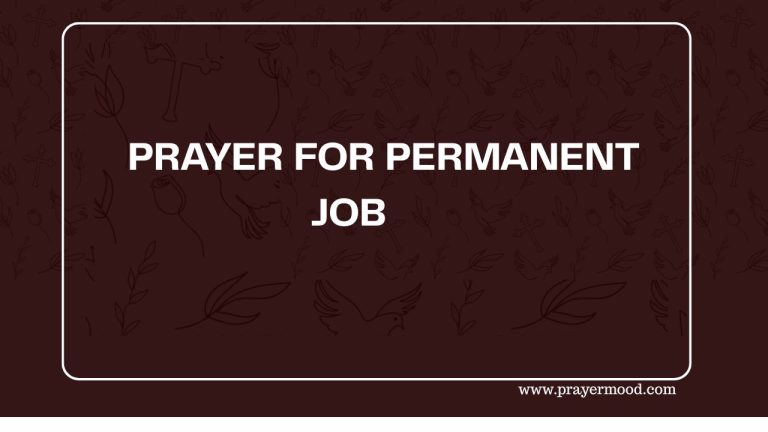 Pray These 30 Prophetic Prayers to Permanent Your Job
