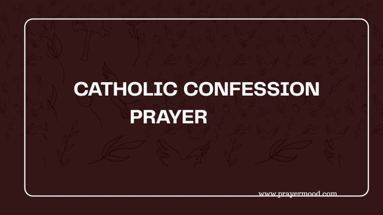 30 Powerful Catholic Confession Prayers for Forgiveness and Spiritual ...