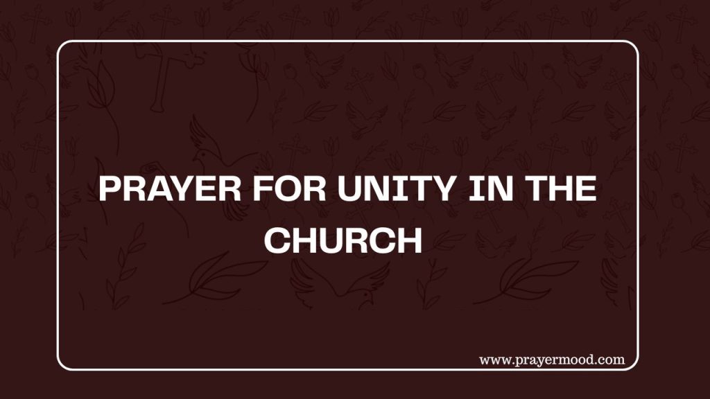 30 Powerful Prayers for Unity in the Church That Restore Love and Harmony